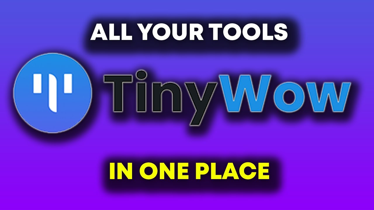 All Your Converting Tools In One Place - TinyWow. - YouTube