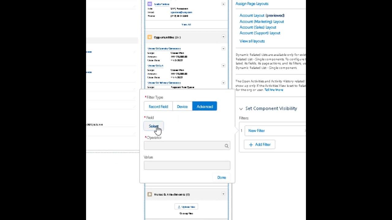 How to dynamically change component visibility on the record page in ...