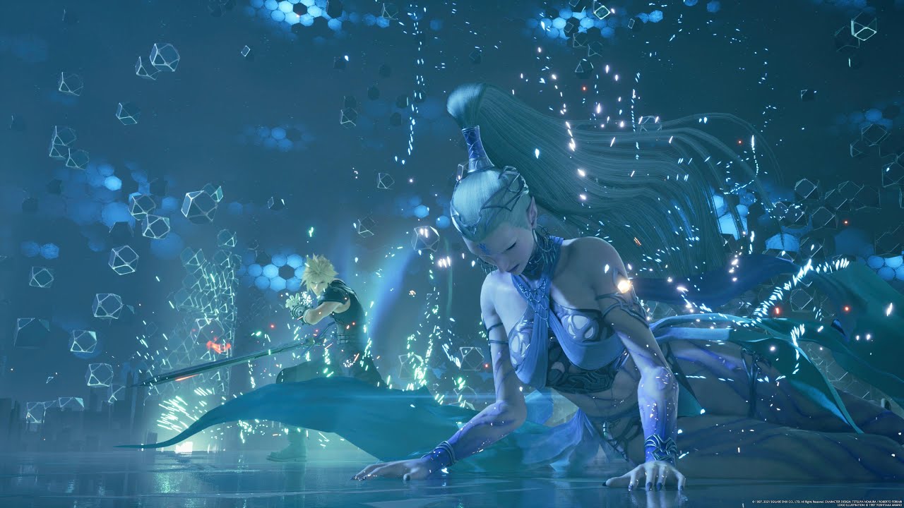 FF7 REMAKE Cloud vs Top Secrets (Mythril Saber) - YouTube