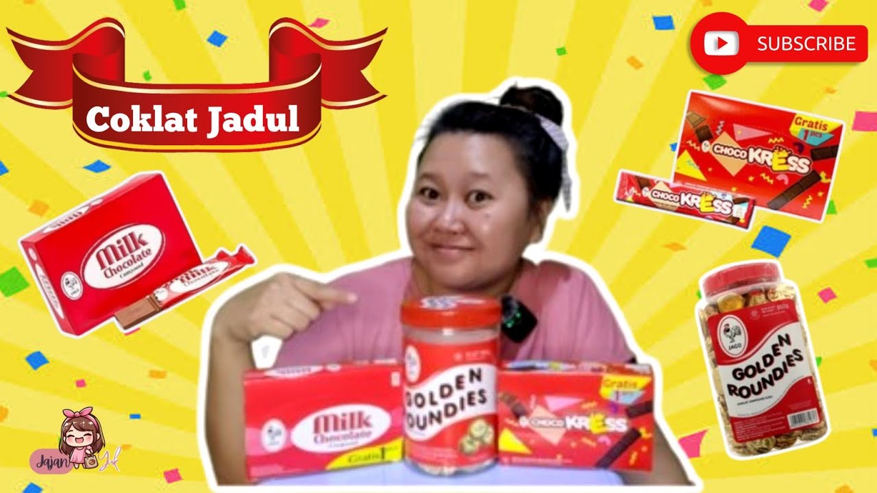 Unboxing & Review Jajanan Coklat Jadul Jago Milk Chocolate, Golden ...