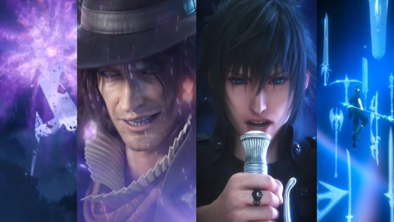 FFBE CG LB FFXV NV Noctis NV Arden 蒼穹の剣 ノクティス CV鈴木達央 真紅の剣 アーデン CV藤原啓治 ...