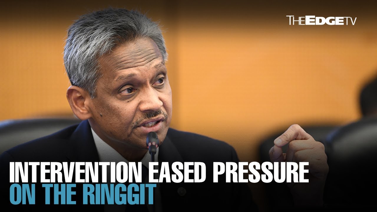 NEWS: Intervention eased pressure on ringgit - YouTube