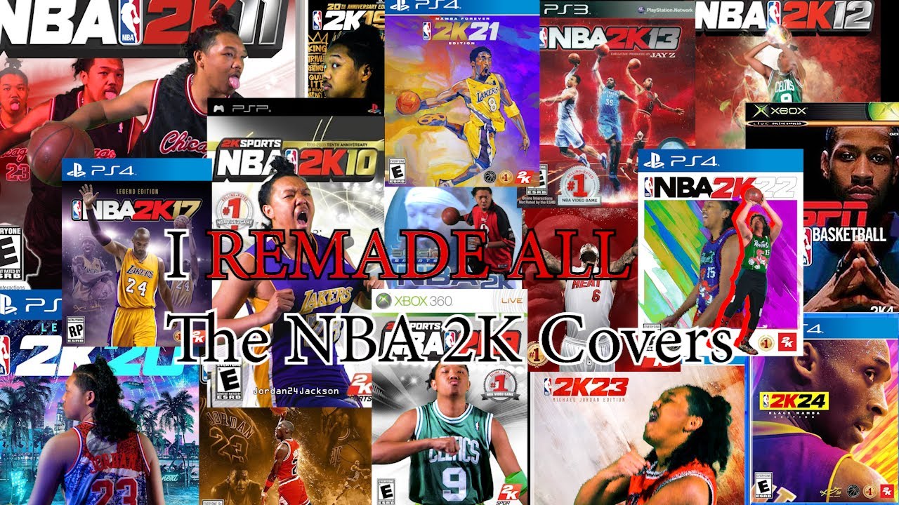 I REMADE ALL The NBA 2K Covers! - YouTube