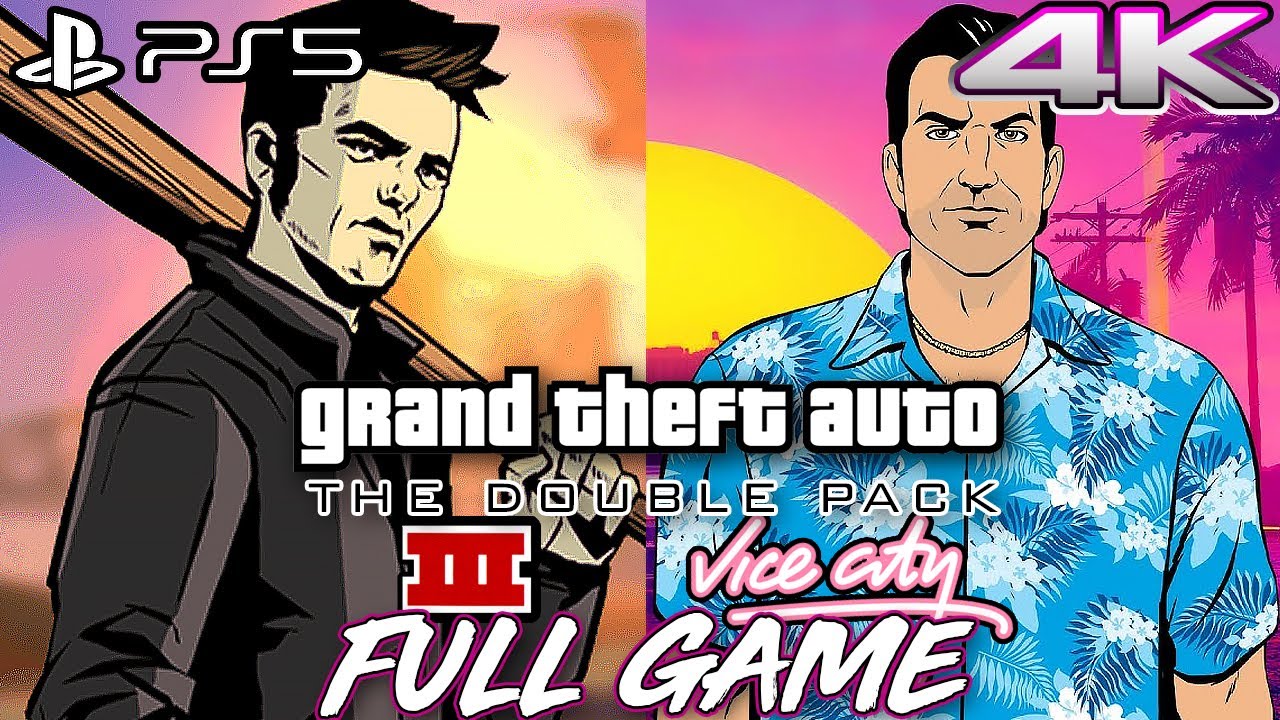 GTA DOUBLE PACK FULL GAME (PS5 4K 60FPS) Gameplay Walkthrough ALL ...