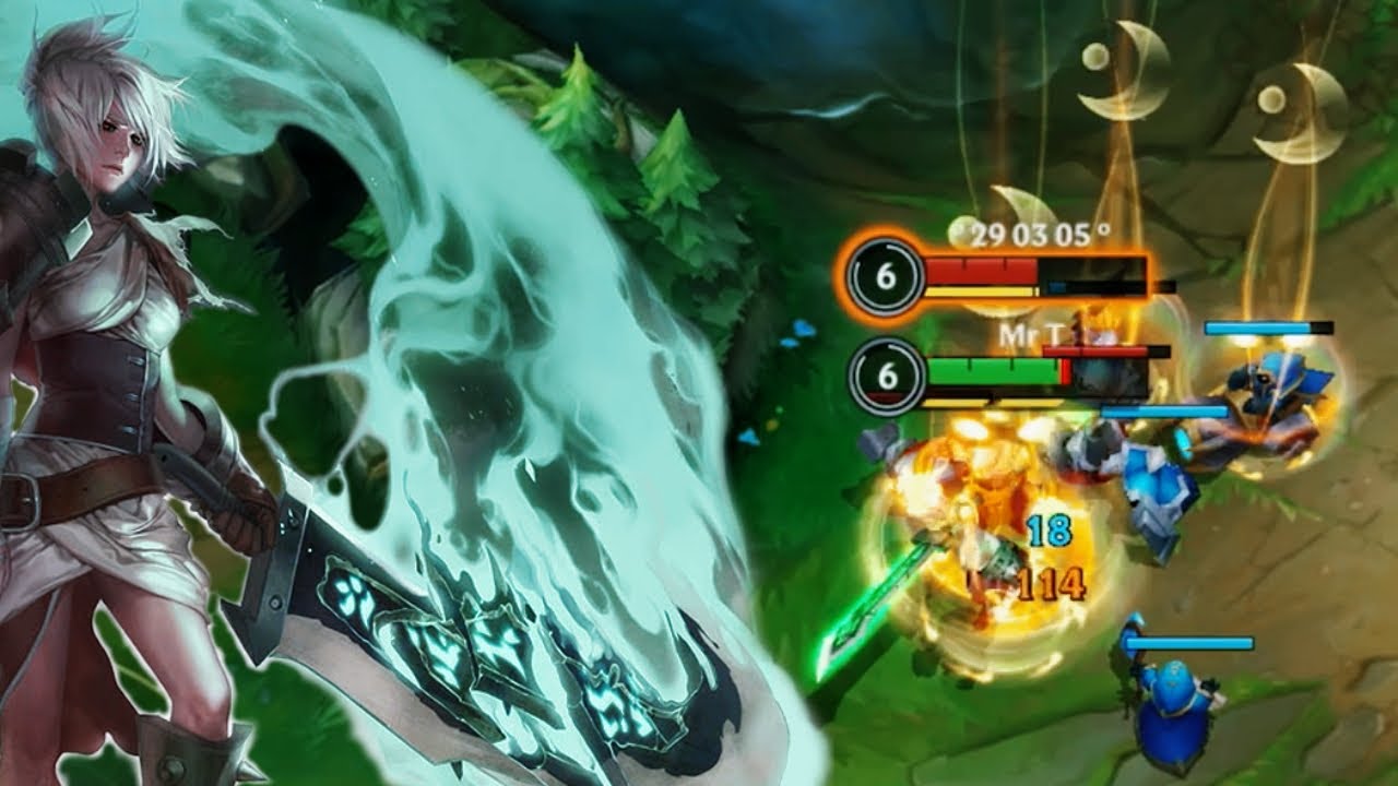 Riven vs Leesin | Solo Lane | Wild Rift Patch Notes 4.4C - YouTube