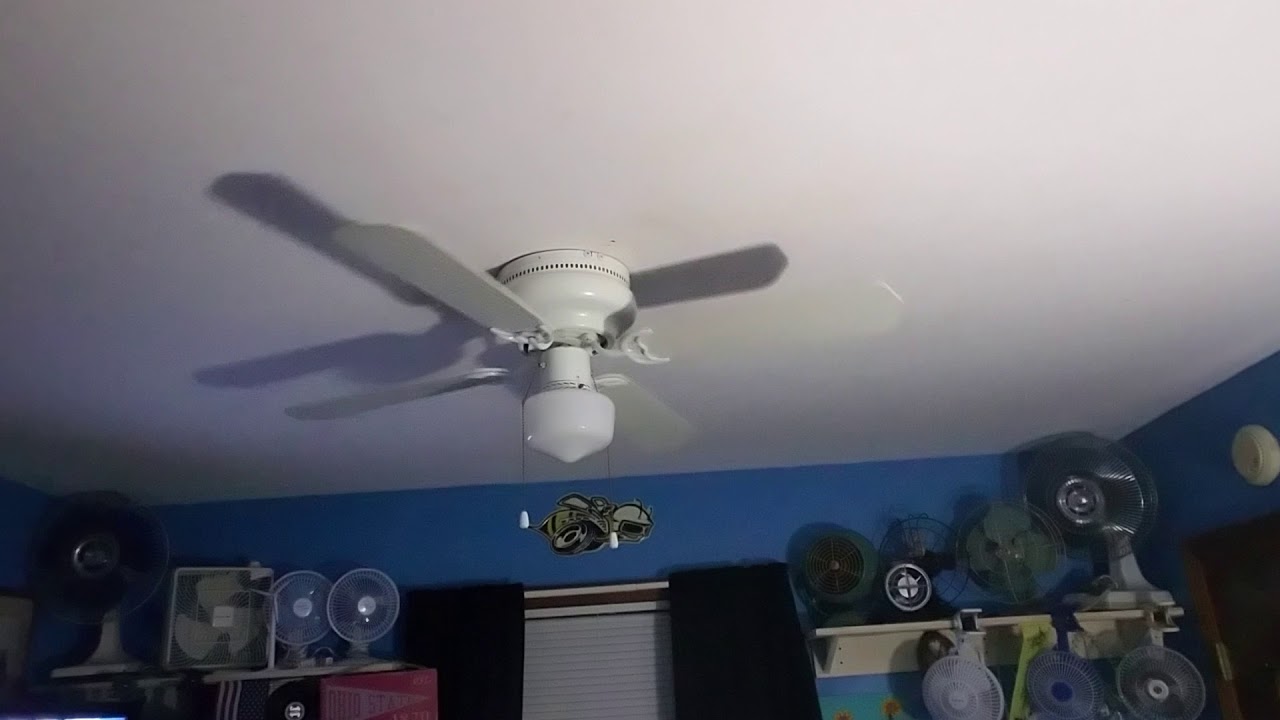 2008 Hampton Bay Littleton Ceiling Fan (SMC VERSION) - YouTube