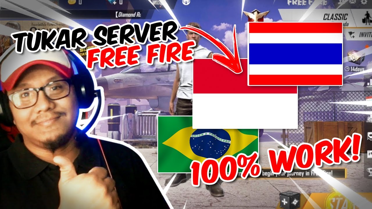 100% WORK!! Inilah Cara Tukar Server Free Fire Indonesia, Thailand ...
