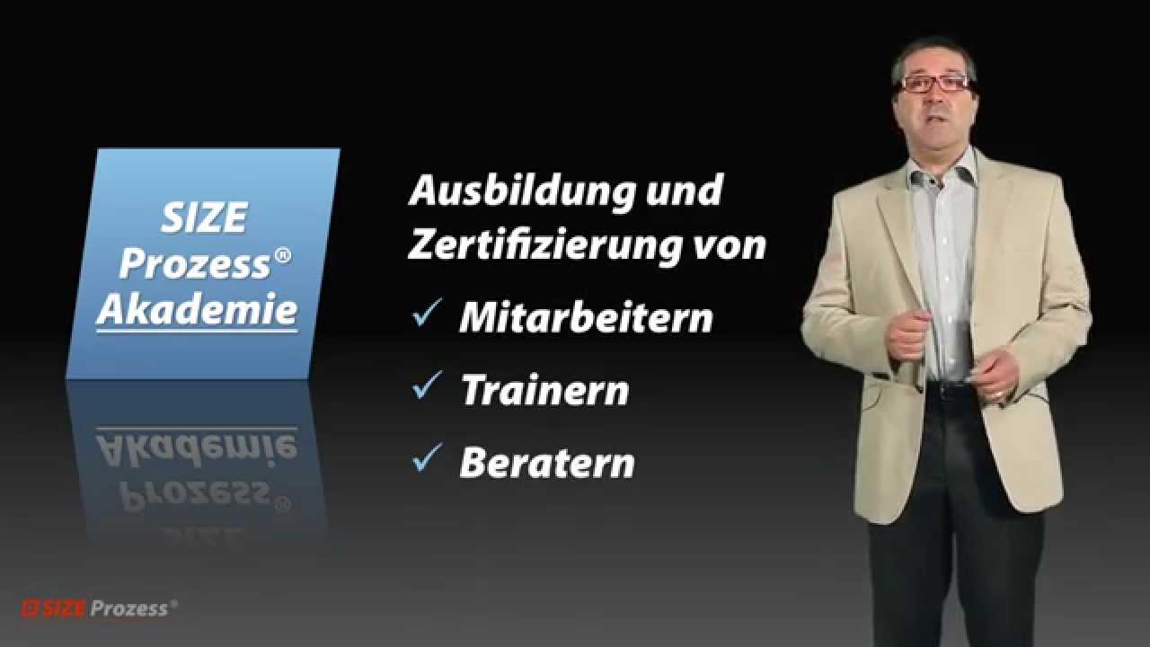Ausbildung von Mitarbeitern, Trainer und Beraterin in der SIZE Prozess ...