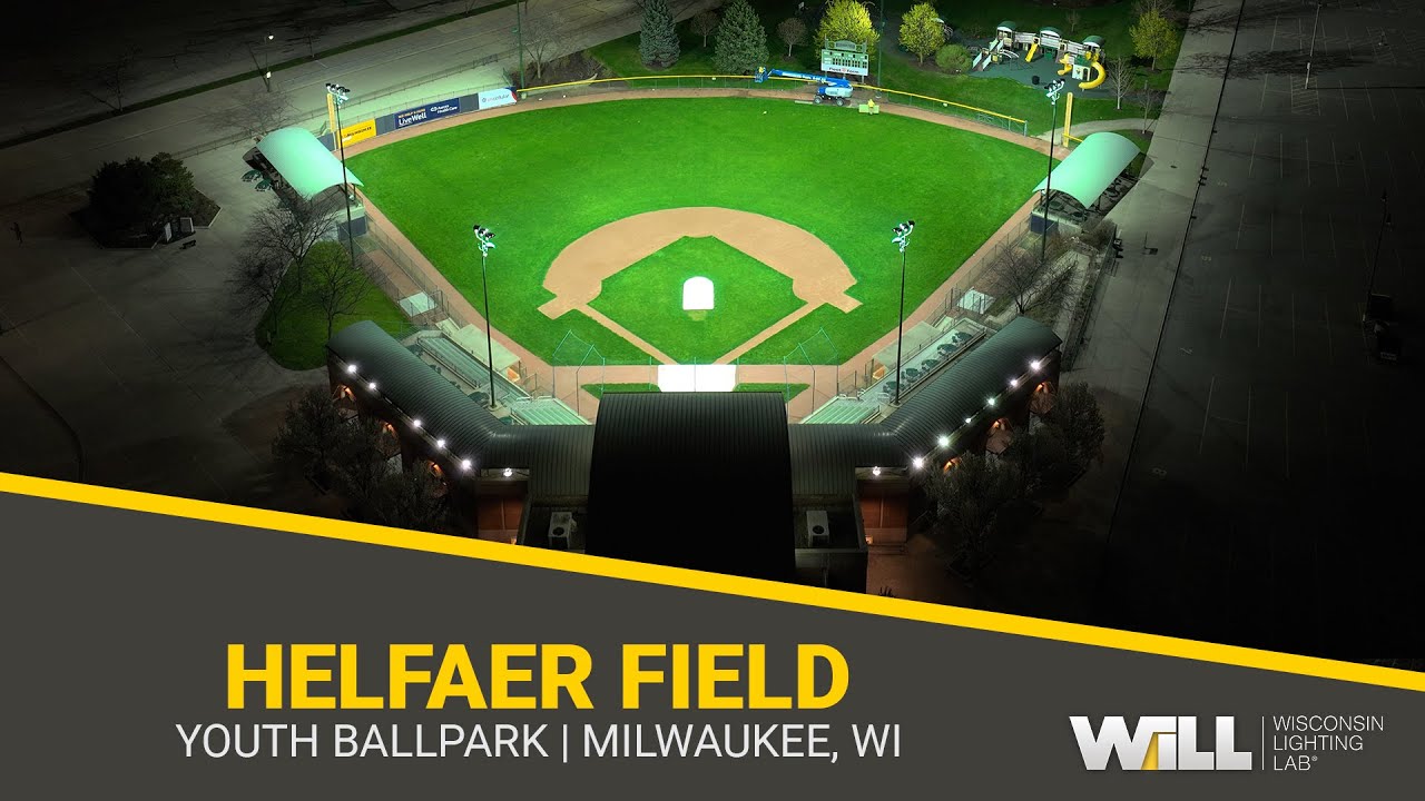 Helfaer Field WiLLsport® Lighting Upgrade | Milwaukee, Wisconsin - YouTube