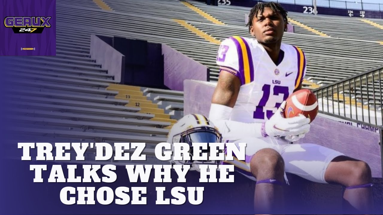 INTERVIEW: Trey'Dez Green talks about what it means to be committed to ...