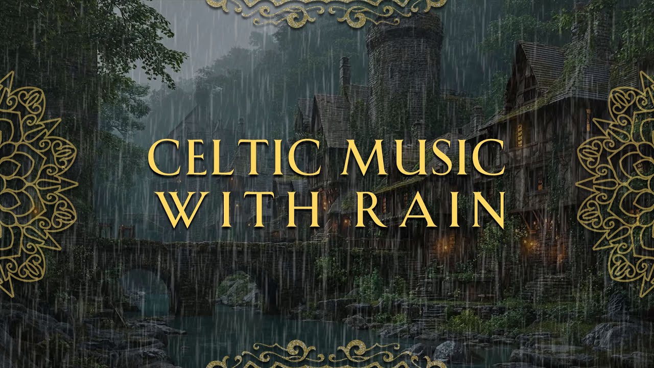 Celtic Music with Rain - Relaxing Celtic Music with Rain for Relaxation ...