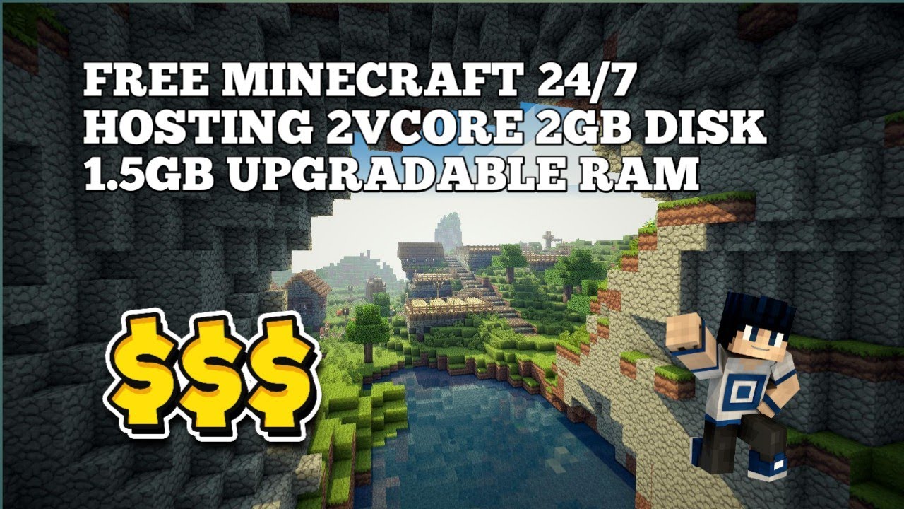 FREE 24/7 MINECRAFT HOSTING | 1.5GB RAM | 1V CORE | 1.19+ - YouTube