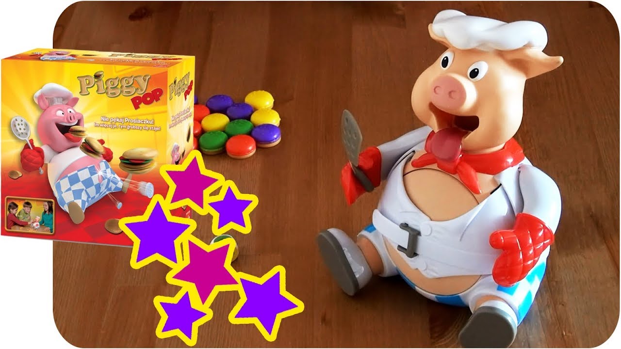 Piggy Pop - Nie pękaj prosiaczku 🐽 Będzie Żarł, aż pęknie! Challenge ...