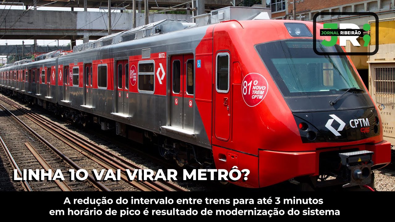 Edição 171 - Linha 10-Turquesa deverá ter qualidade de metrô. - YouTube