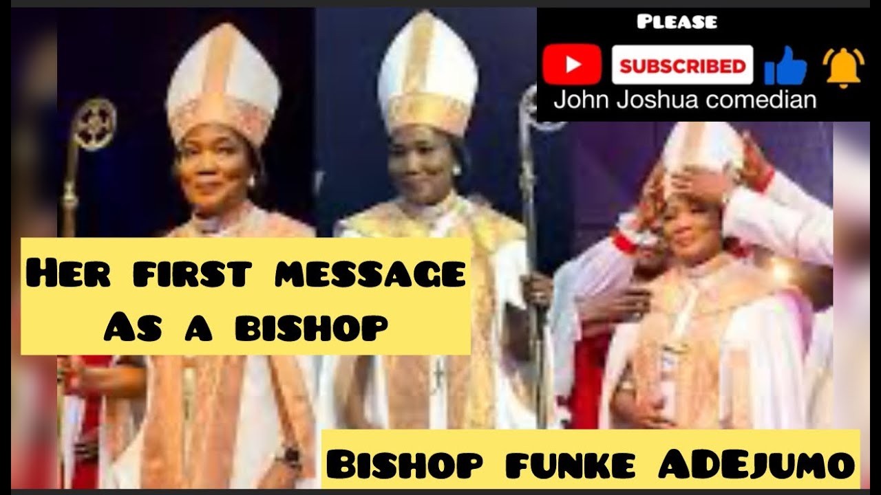 Bishop Funke Felix Adejumo First Message As A Newly Crowed BISHOP - YouTube