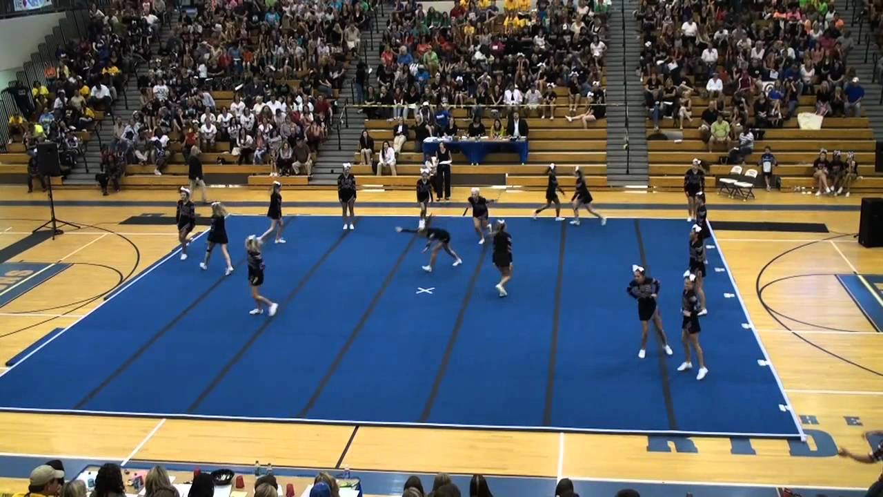 Lambert JV Cheer - Peachtree Ridge - YouTube