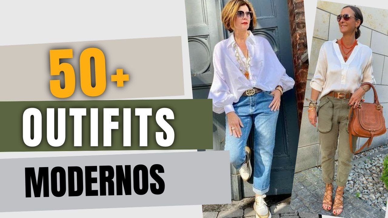 TENDÊNCIA DE MODA PARA MULHERES 50+ - LOOKS MODERNOS E ELEGANTES PARA ...