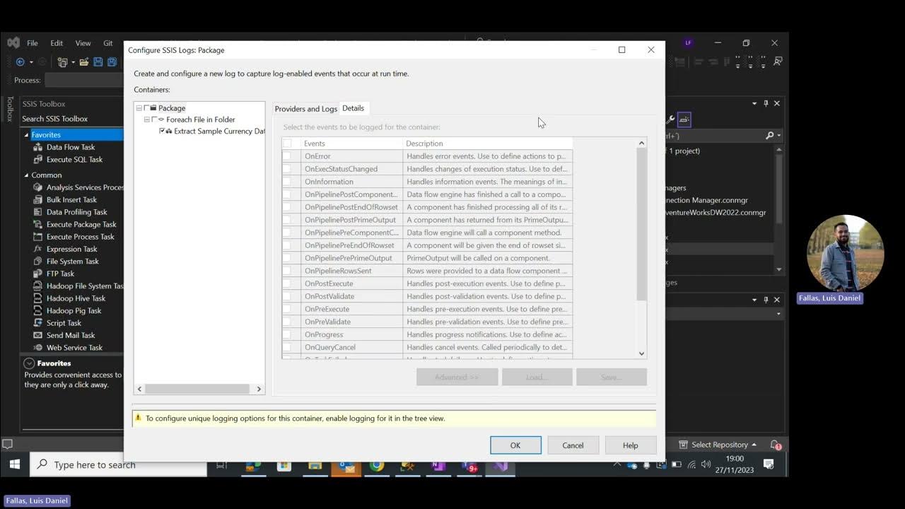 Como crear un ETL en SSIS Microsoft - Lección 3 - YouTube
