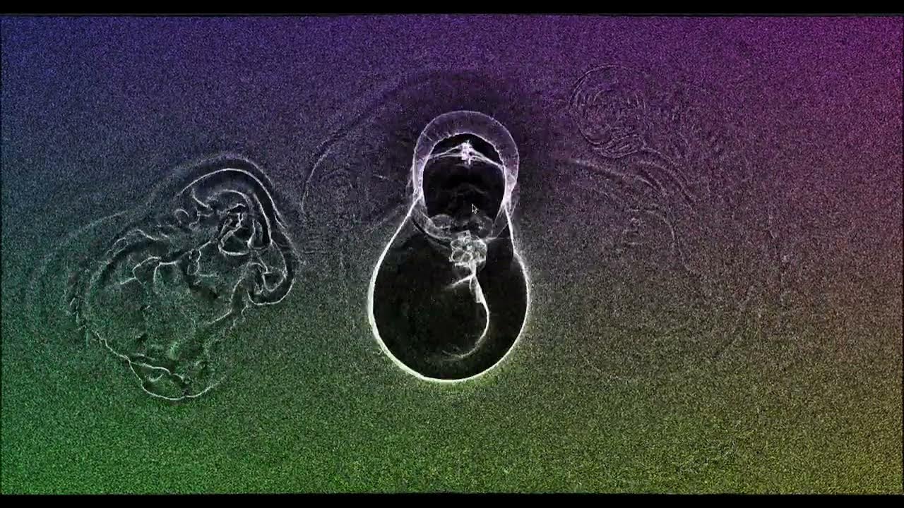 fake fluid simulation javascript 5 million particles - YouTube