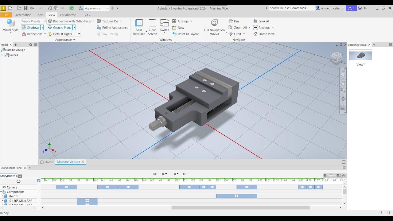 How to make an ( assembly or disassembly ) animation video in inventor ...