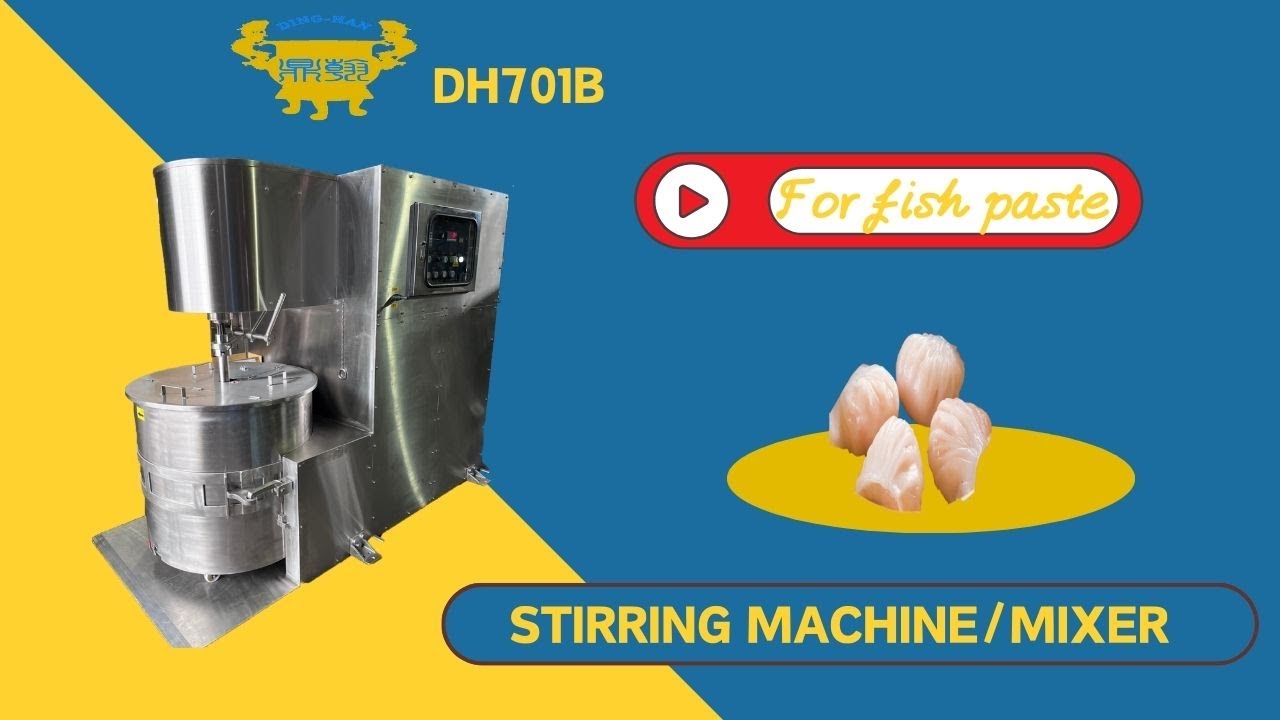 Large-Type Fish Paste Stirrer (Detachable) 大型打漿機 | Ding-Han Machinery ...