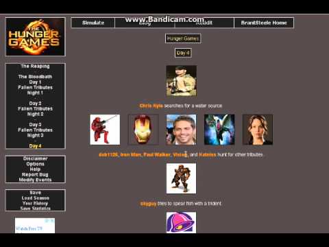 The Hunger Games Simulator #2 - YouTube