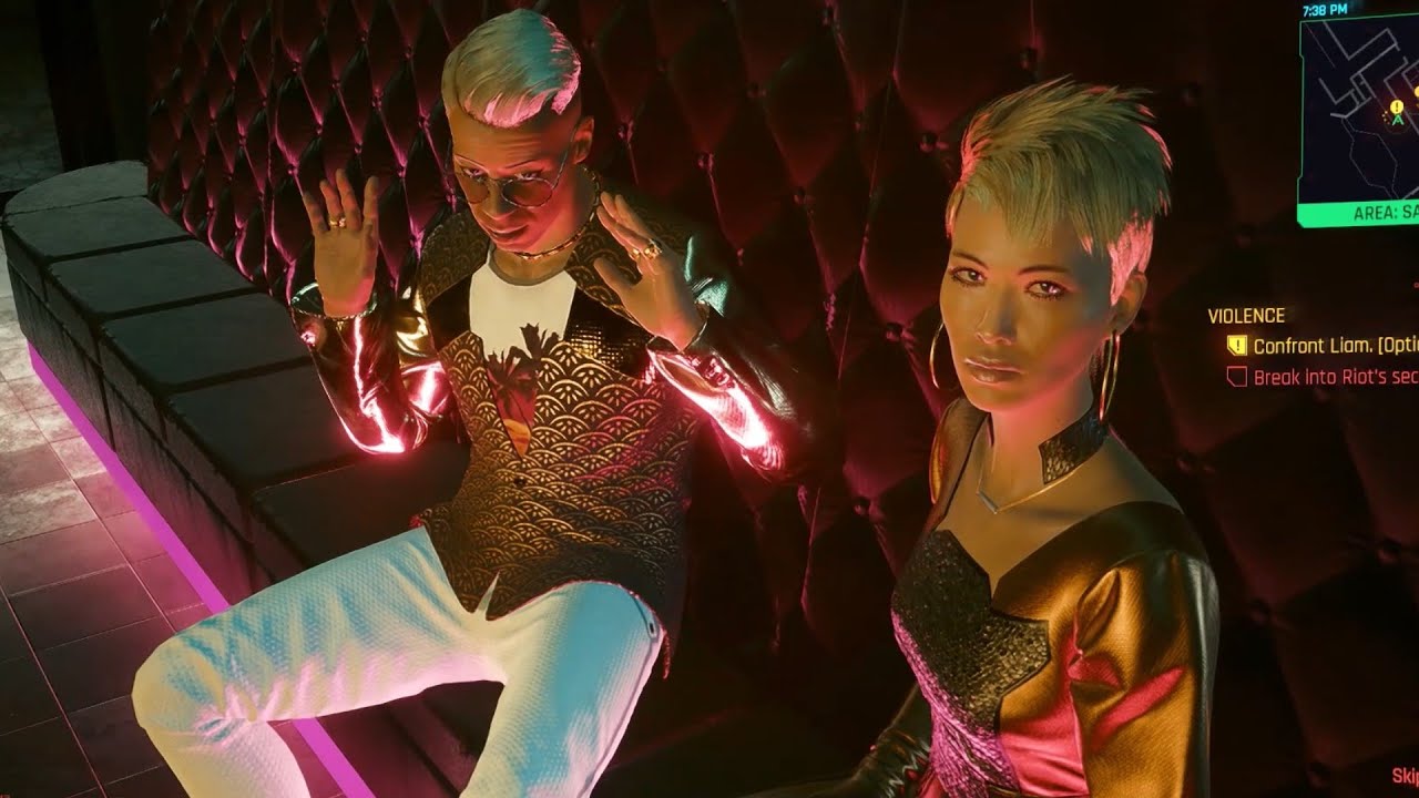 BRIBED by Lizzy's boyfriend Liam - Cyberpunk 2077 - YouTube