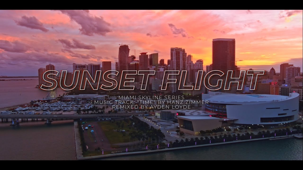 Miami Skyline Sunrise