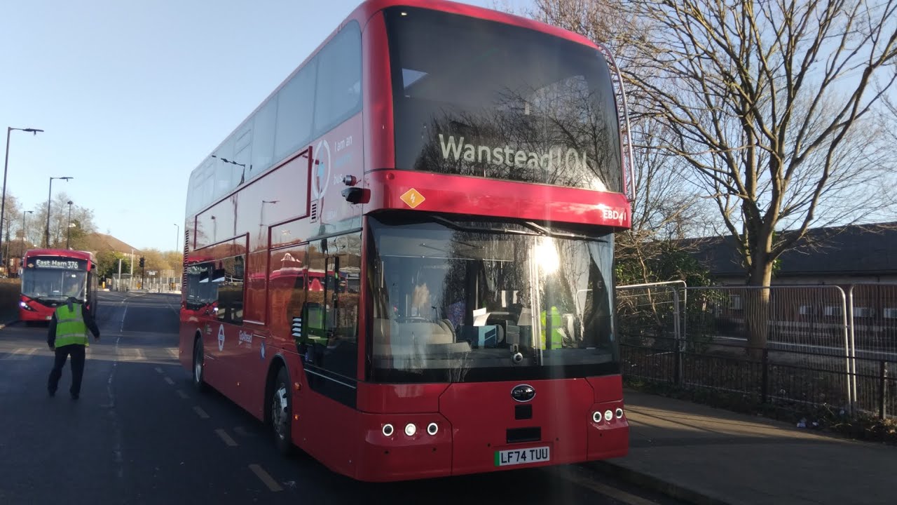 (New BYD BD11s) - GAL - BYD BD11 - EBD41e - LF74TUU - on Route 101 - at ...