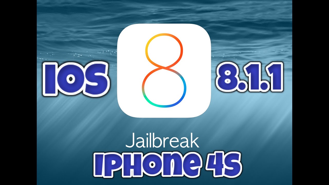 How to jailbreak ios 8.1.1 Iphone 4S - YouTube