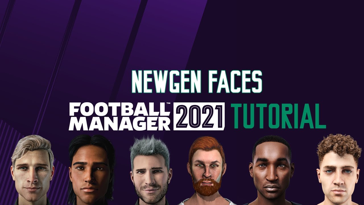 FOOTBALL MANAGER | NEWGEN FACES | FACEPACK | TUTORIAL DE GRAFICOS ...