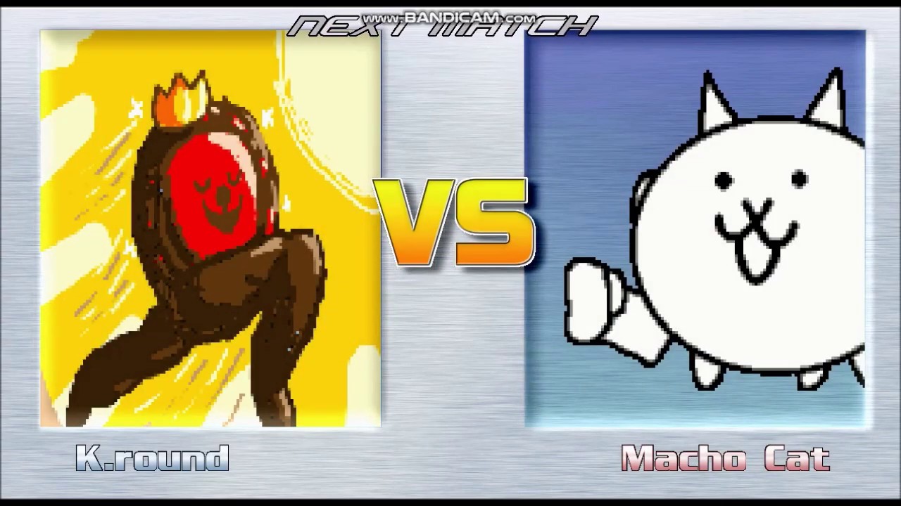mugen: k. round vs macho cat - YouTube