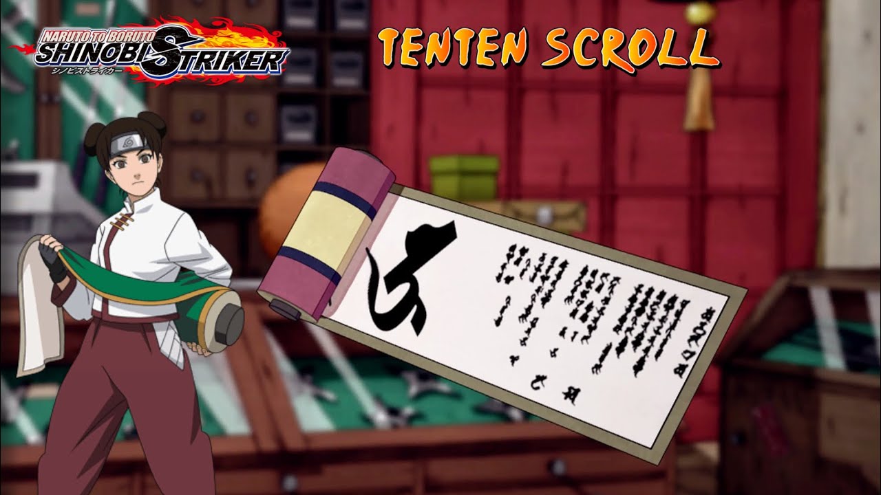 NEW TenTen Scroll Weapon (Range Class Only) - Naruto Shinobi Striker ...