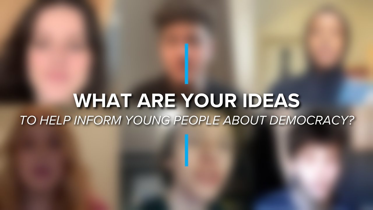 WHAT ARE YOUR IDEAS to inform young people about DEMOCRACY? | (ASK THE ...