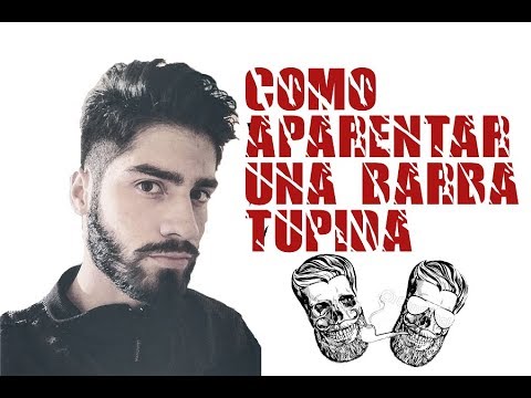 Como aparentar una barba más tupida/ truco 100% efectivo/sencillo y ...