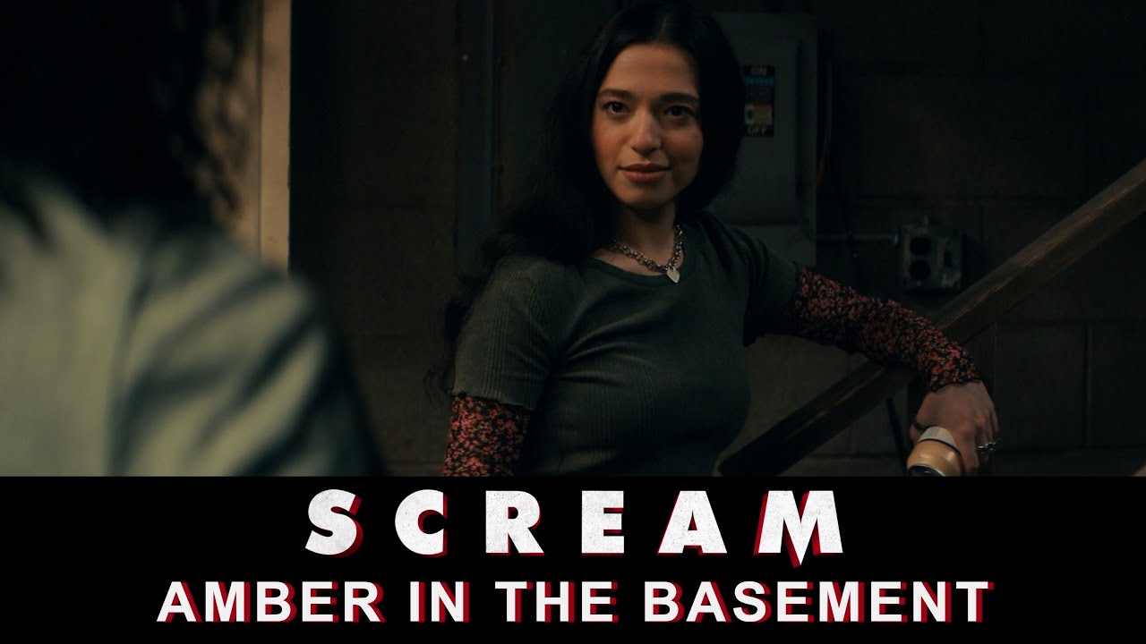 SCREAM - Amber in the Basement Scene HD - YouTube