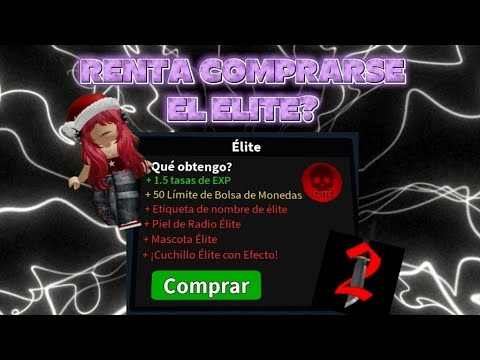 RENTA COMPRASE EL ELITE EN MM2??? (mi opinión) ️ ️ ️ #mm2 #elite # ...