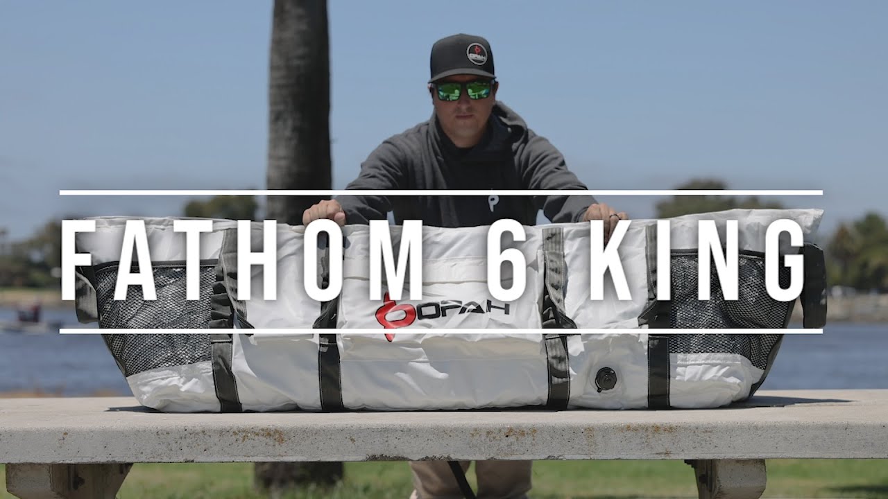Opah Gear Fathom 6 King Fishing Cooler Bag - YouTube