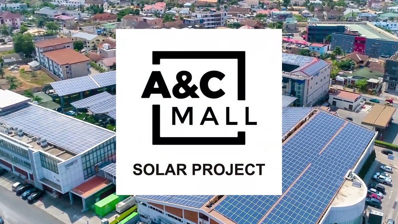 A&C MALL SOLAR PROJECT #SUNPOWERINNOVATIONS MADE IT POSSIBLE - YouTube