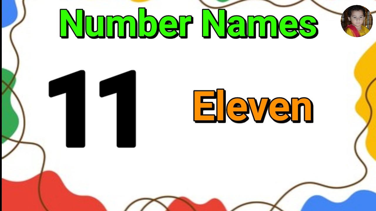 Number Names 11 to 20 | Number Name With Spelling | 123 Counting | # ...