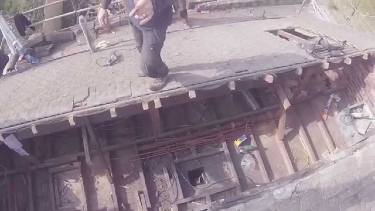 Lucas Lofts Ltd: Steel Beam Lift! - YouTube