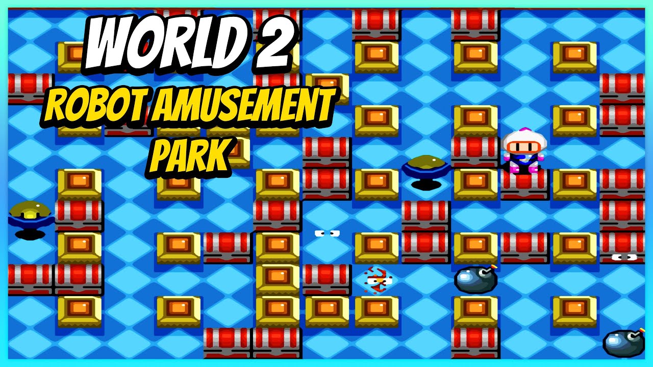Super Bomberman - World 2: Robot Amusement Park [PC SNES9X 4K 60fps ...