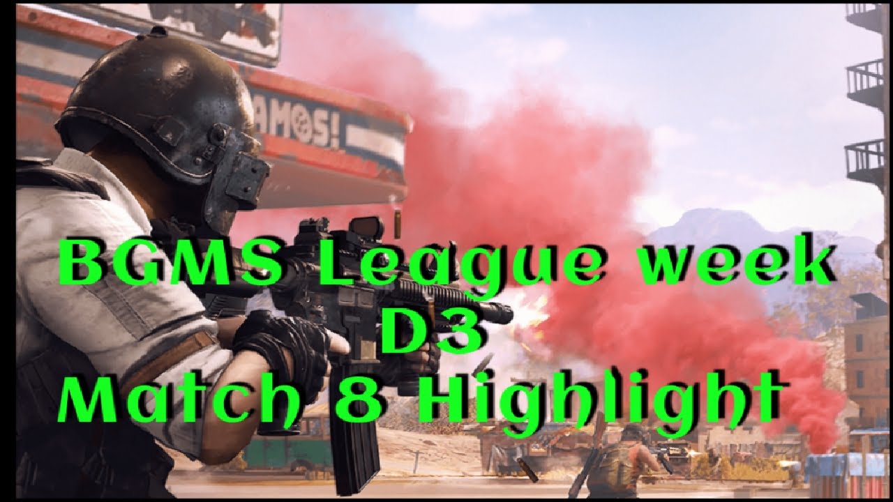 BGMS League week day3 Ft. Numen winner winner chicken dinner, Godlike ...