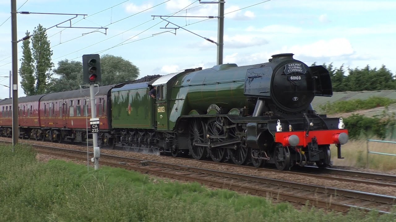 60103 'Flying Scotsman' Centenary on Tour - June 2023 - YouTube