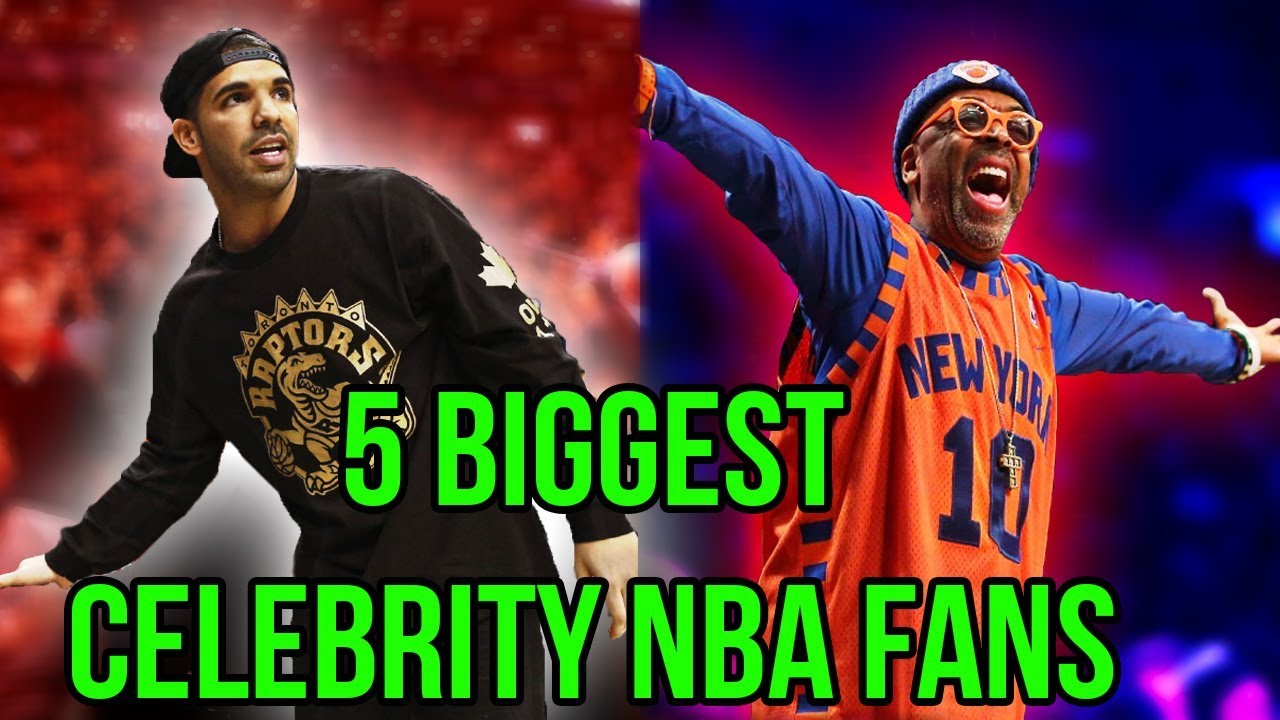 5 Biggest Celebrity NBA Fans of All-Time - YouTube
