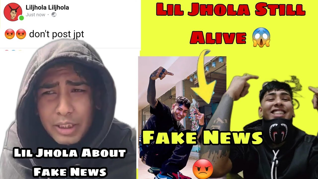 Update : Lil @Jhola Still Alive | No Death 😊 Lil Jhola Explained About ...