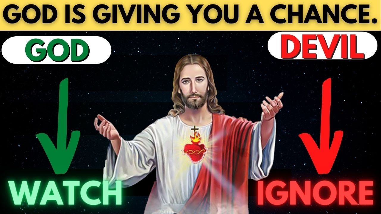 God is giving you a choice 🙏| Don't skip | GOD'S MESSAGE FOR YOU TODAY ...