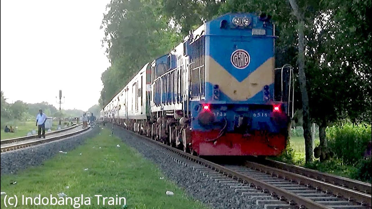 760 Padma Express: Rajshahi to Dhaka Luxurious Train of Bangladesh Railway - YouTube