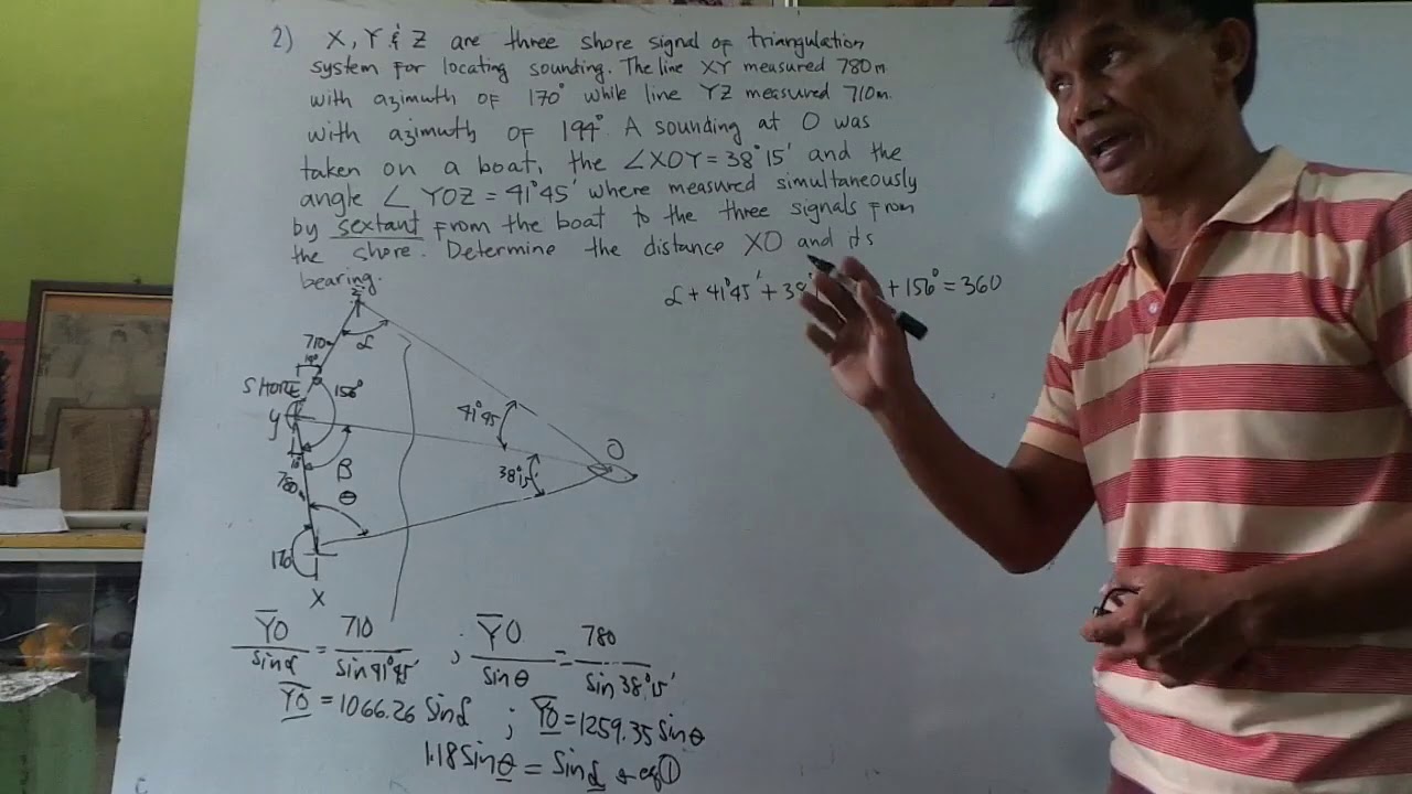 6.2 - Triangulation method & sounding - YouTube