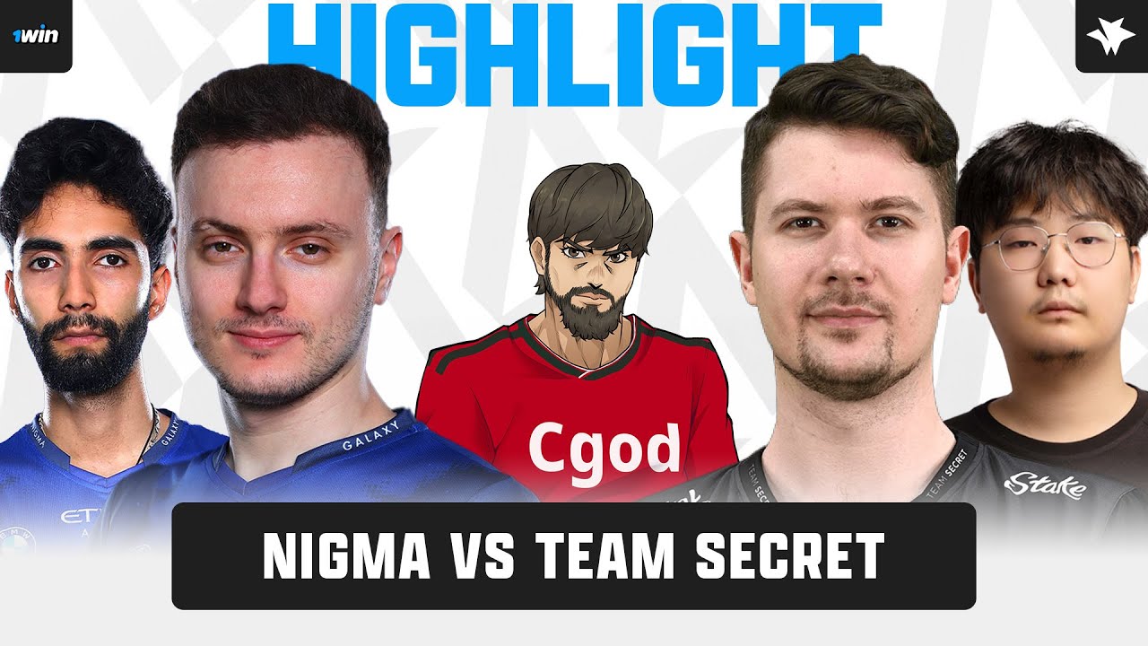 ไฮไลท์ | Nigma Galaxy vs Team Secret 1Win Series Dota2 Fall - YouTube